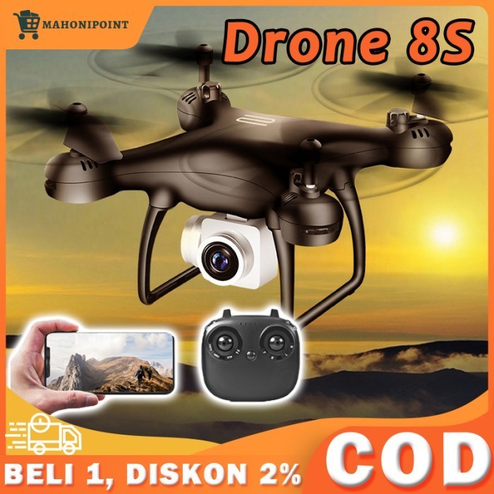 Jual Drone TXD 8S 4K Drone Fotografi Udara Wi-Fi Pengendali Jarak Jauh ...