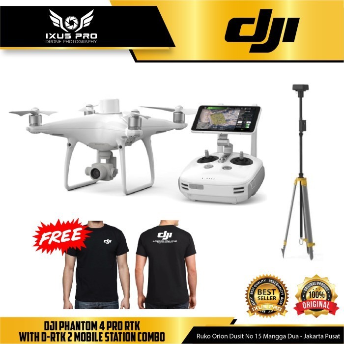 Jual DJI Phantom 4 Pro RTK with D-RTK 2 Mobile Station Combo-Phantom 4 pro | Shopee Indonesia