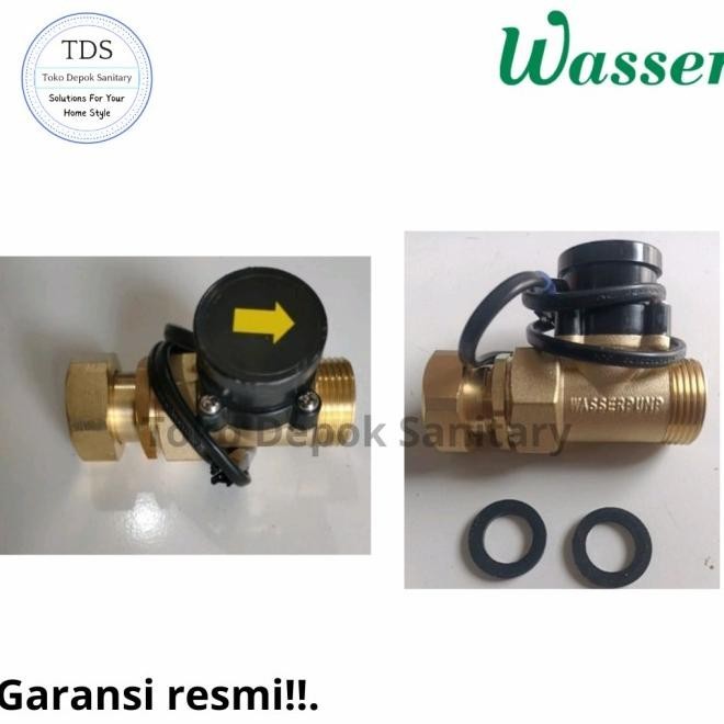 Jual Flow Switch Flowswitch 1X1 Inch Otomatis Original Wasser Pompa ...