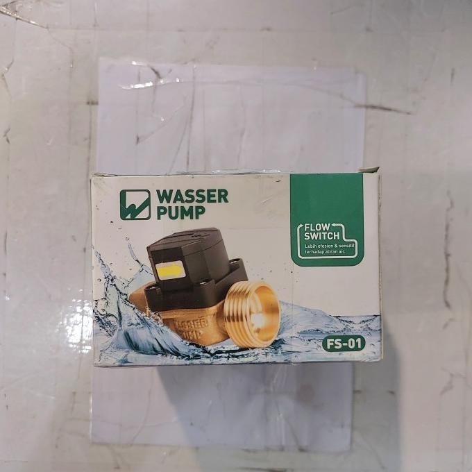 Jual Flow Switch Wasser 1 Inch Pb 218 Otomatis Pompa Dorong Booster ...