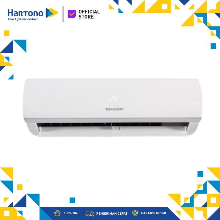 Jual Sharp 1Pk Ac Split Air Conditioner Standard Aha9Zcy (+Aua9Zcy ...