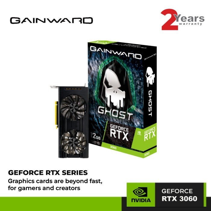 Jual Gainward Geforce Rtx 3060 Ghost 12Gb Gddr6 Lhr | Shopee Indonesia