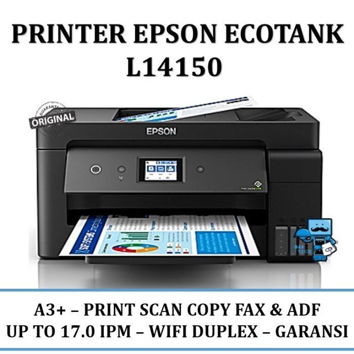 Jual Printer Epson Ecotank L14150 A3+ Wi-Fi Duplex - Garansi Resmi ...