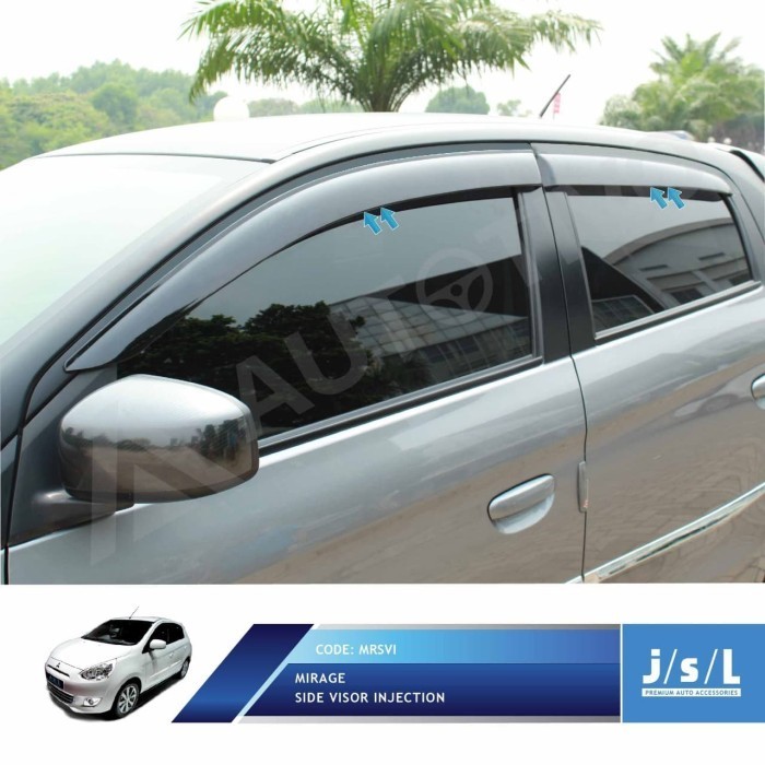 Jual Mitsubishi Mirage Talang Air Injection JSL / Side Visor Injection | Shopee Indonesia