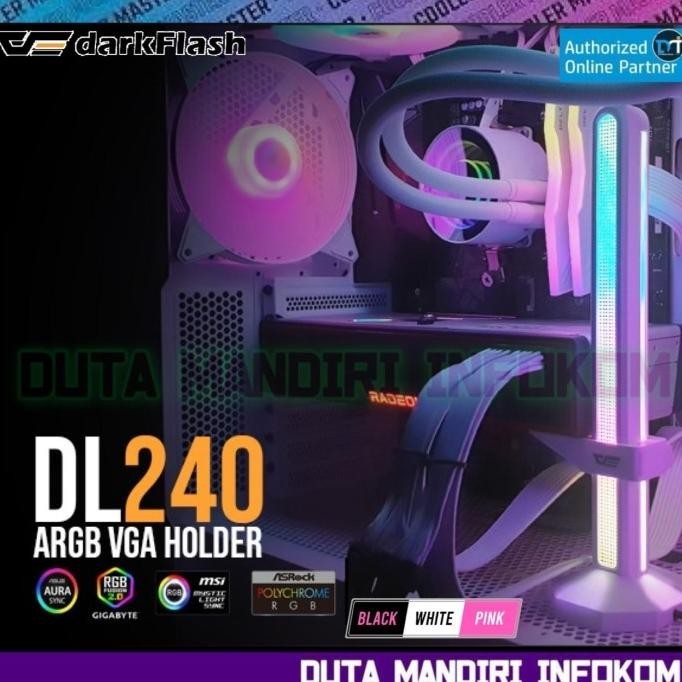 Jual DARKFLASH DL240 A-RGB - ARGB GPU HOLDER I VGA BRACKET | Shopee ...