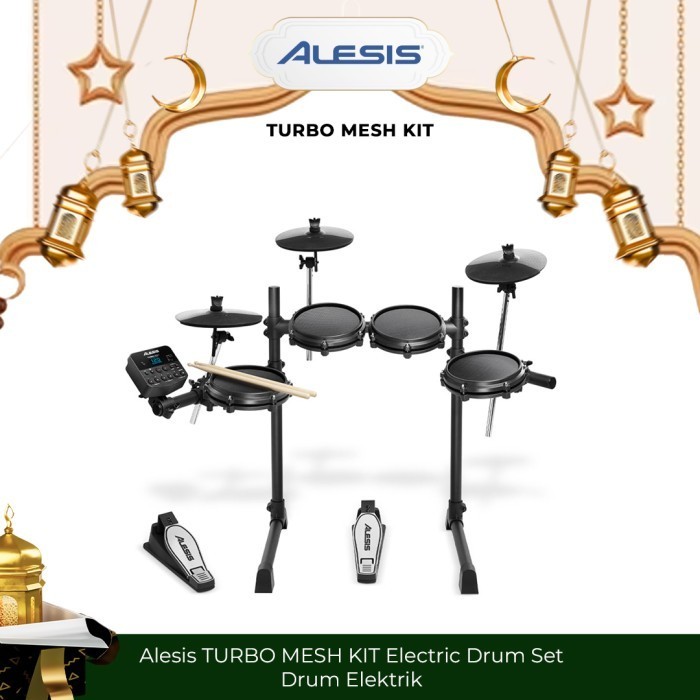 Jual Alesis Turbo Mesh Kit Electric Drum Set Drum Elektrik | Shopee ...