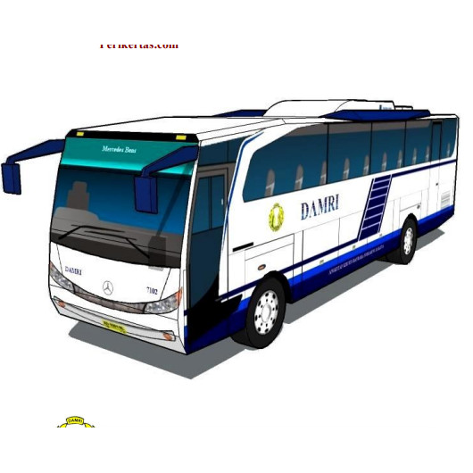 Jual Bus DAMRI papercraft miniatur action figure diy kerajinan kertas ...