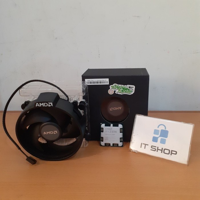 Jual Processor Amd Am5 Ryzen 5 7500F Tray + Fan Original Amd | Shopee ...
