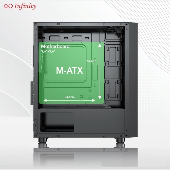 Jual Casing Infinity Horus V2 - Matx Gaming Case | Shopee Indonesia