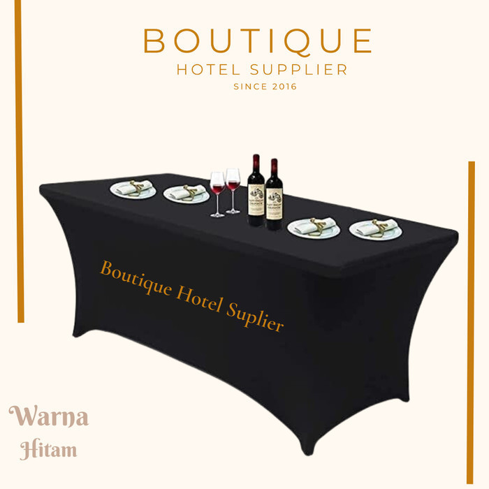 Jual JUAL COVER TAPLAK MEJA KETAT BOUTIQUE HOTEL SUPPLIER | Shopee ...