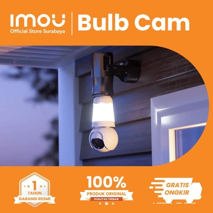 Jual Imou Bulb Cam 3 Mp Lampu & Camera 2 In 1 Termurah Terlaris Promo ...