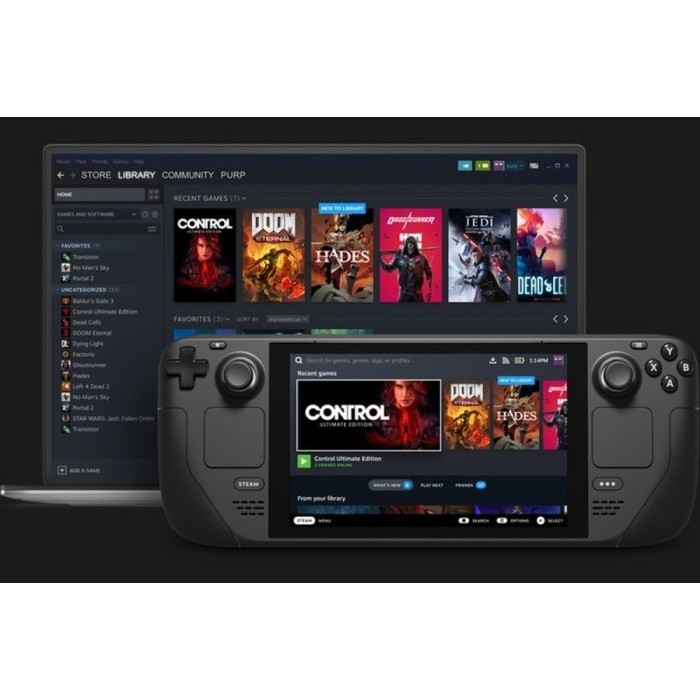 Jual Steam Deck Valve Handheld Gaming Pc Steamdeck Led / Oled | Shopee ...