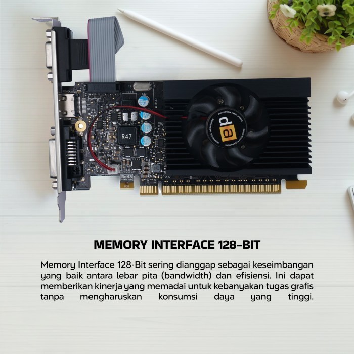 Jual Vga Card Digital Alliance Gt 730 4Gb Gddr3 128 Bit Nvidia Gpu Graphic | Shopee Indonesia