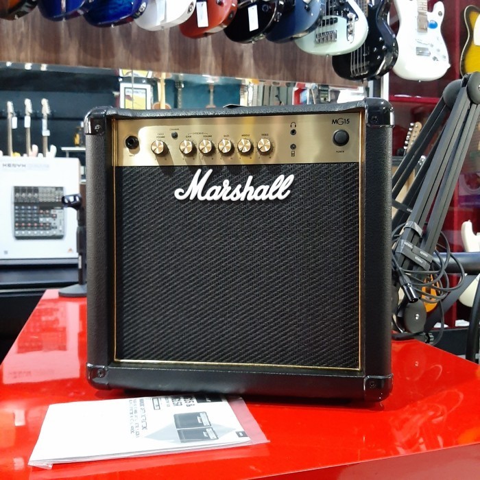Jual Marshall Mg15 Gold Electric Guitar Amplifier - Ampli Gitar ...
