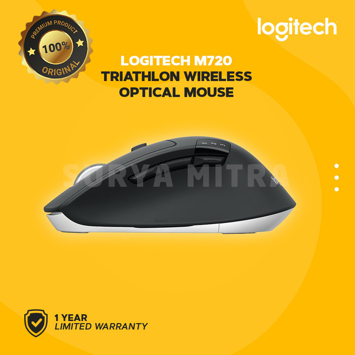 Jual Logitech M720 / M 720 Triathlon Multi-Device Wireless Mouse ...