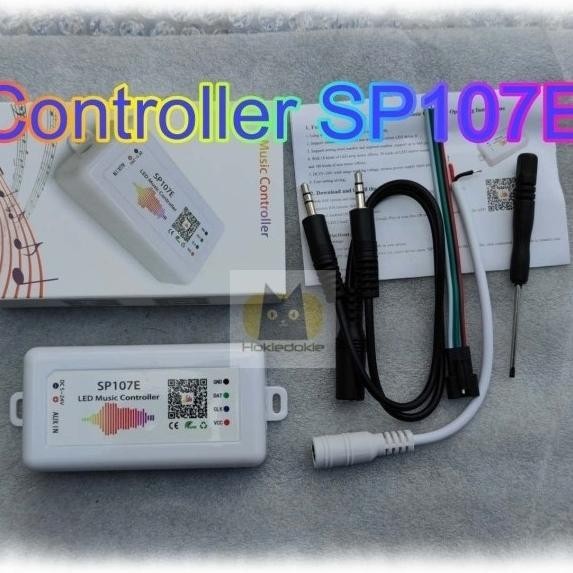 Jual Controller SP107E RGB musik Bluetooth WS2812b WS2811 | Shopee ...
