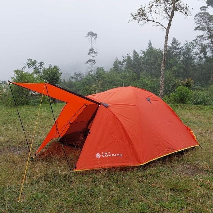 Jual Tenda LWY Compass Fiber 4 Person - Tenda Camping LWY Compass fiber ...