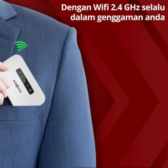 Jual Advan Modem Mifi Pocket 4G Lte Mobile Wifi 150 Mbps- Garansi Resmi ...