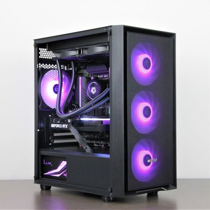 Jual HARGA DISC - CASING NEOTEZ DEUS WITH 4 FREE FAN ARGB MATX GAMING ...