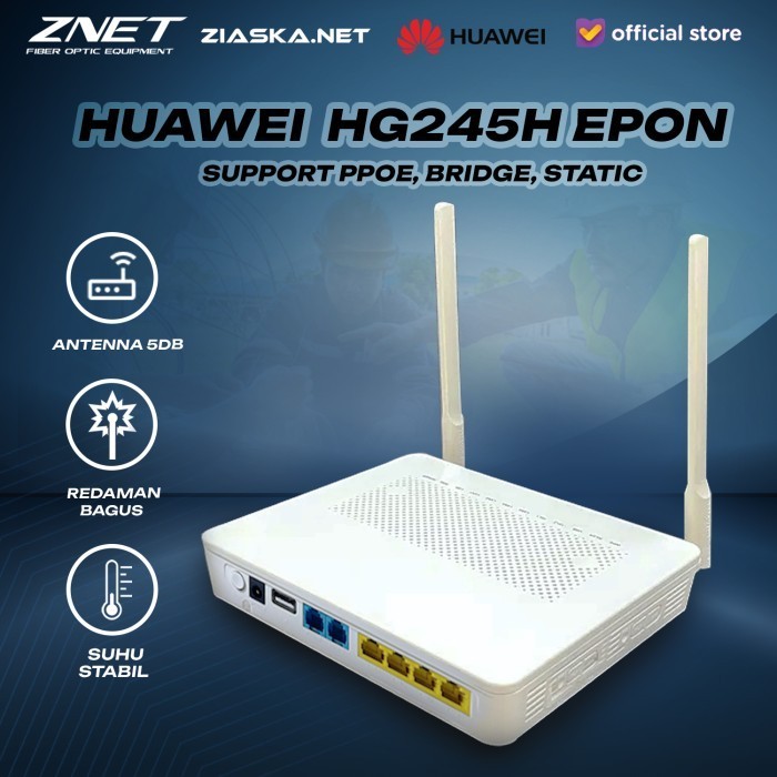 Jual New!!! NEW MODEM EPON HUAWEI HG8245H EchoLife WITH BOX onu ont Huawei Epon | Shopee Indonesia