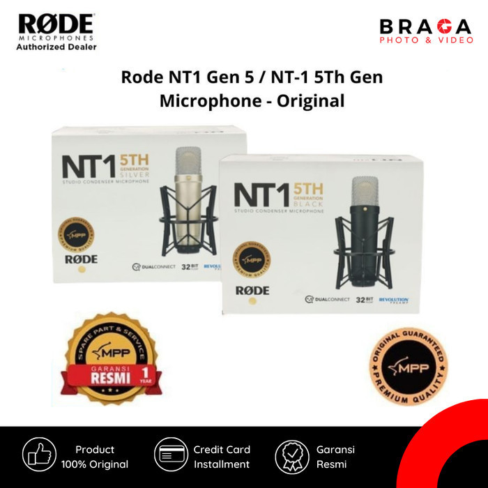 Jual Rode NT1 Gen 5 / NT-1 5Th Gen Microphone - Original | Shopee Indonesia
