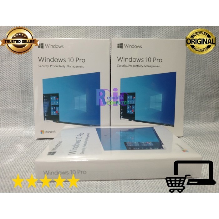Jual Winddowss 10 profesional fpp box lengkap | Shopee Indonesia