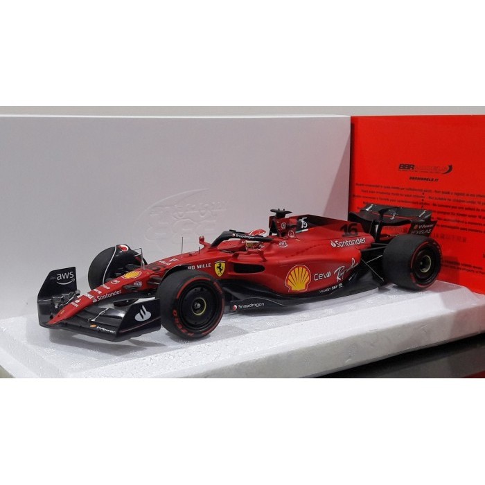 Jual 1/18 BBR FERRARI F1-75 WINNER G.P BAHRAIN 2022 CHARLES LECLERC ...
