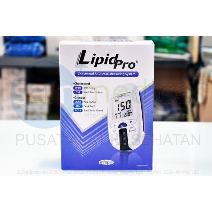 Jual Lipid Pro Kolesterol Trigliserida Hdl Ldl Glucose Meter | Shopee ...