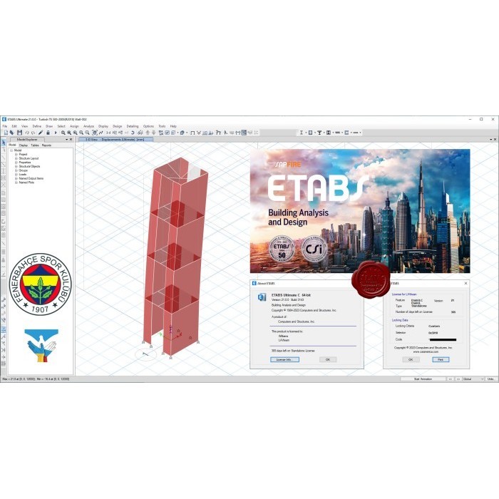 Jual SOFTWARE MURAH!!! CSI ETABS v21.0.0 build 3143 | Shopee Indonesia