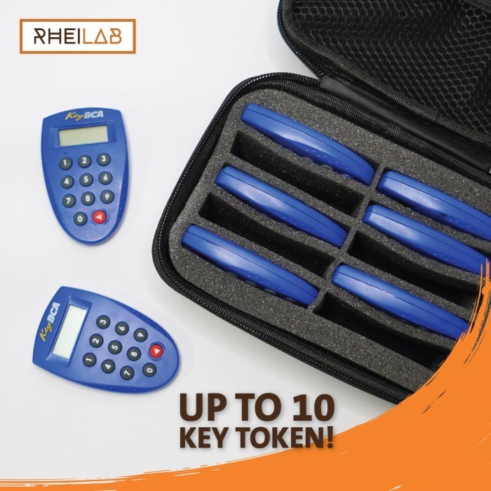 Jual Tas Penyimpanan Key Token Bank Rack Foam Portable- Size Xs (10 ...