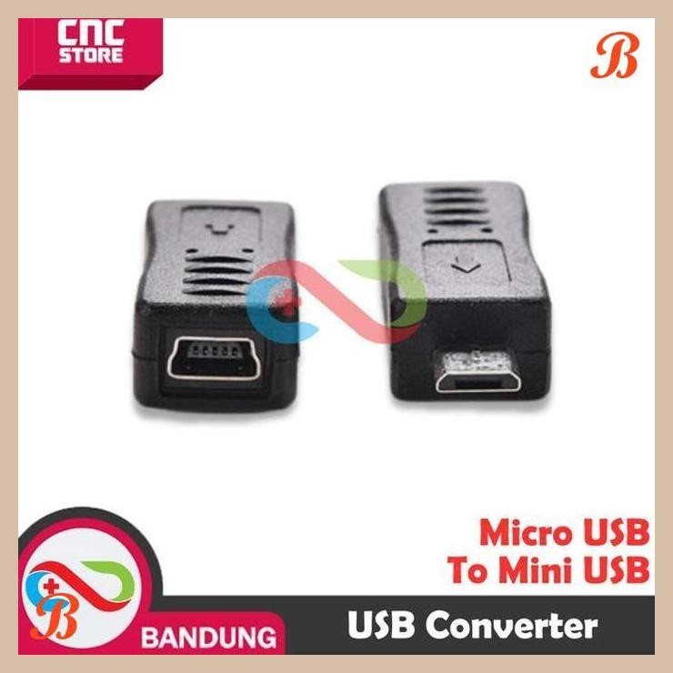 Jual | CN | CONVERTER MICRO USB TO MINI USB ADAPTER HP ARDUINO ESP ...