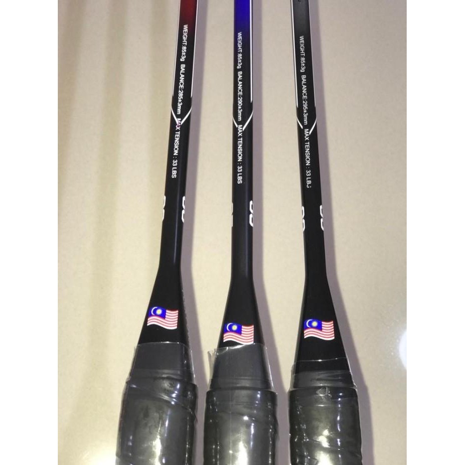 Jual NEW RAKET BADMINTON FLEX POWER THUNDER 90,95,99 KOMPLIT TARIK 33 ...