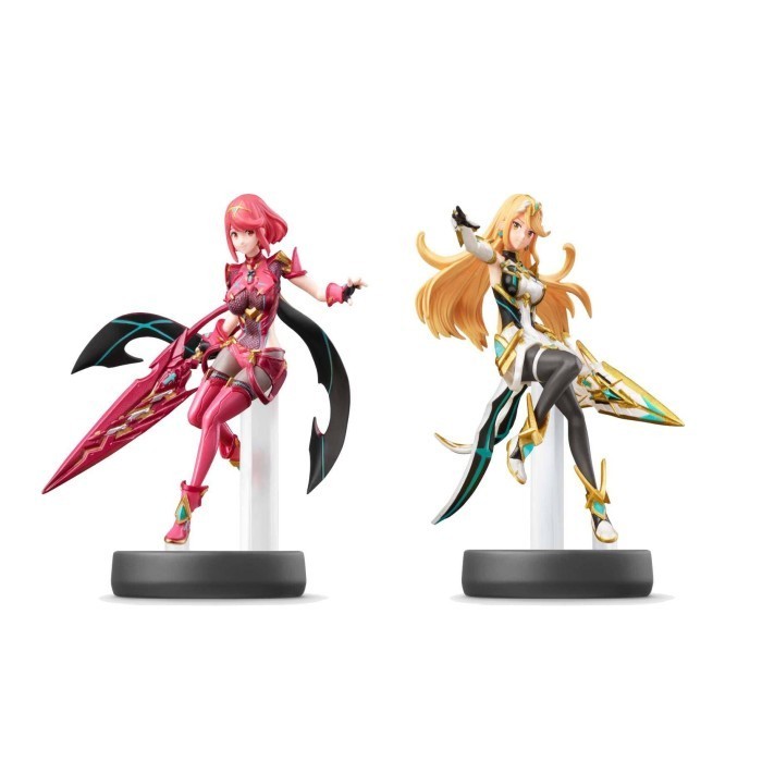 Jual Amiibo Pyra + Mythra 2 Pack Super Smash Bros. Series | Shopee ...