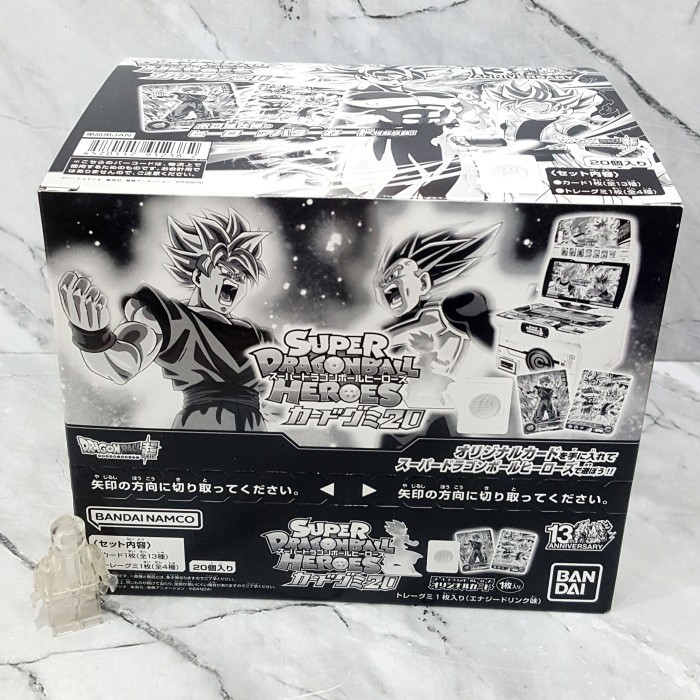 Jual Super Dragon Ball Heroes Card Gummy 20 [20/Box] Goku Ui Sdbh Pcs20 ...