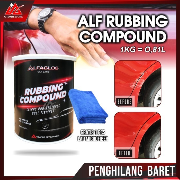 Jual ALF RUBBING COMPOUND 1 KG NUS LAP MICROFIBER Penghilang Baret dy ...