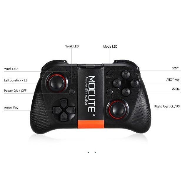 Jual Mocute 050 Game Pad Android Joystick Bluetooth Controller | Shopee ...