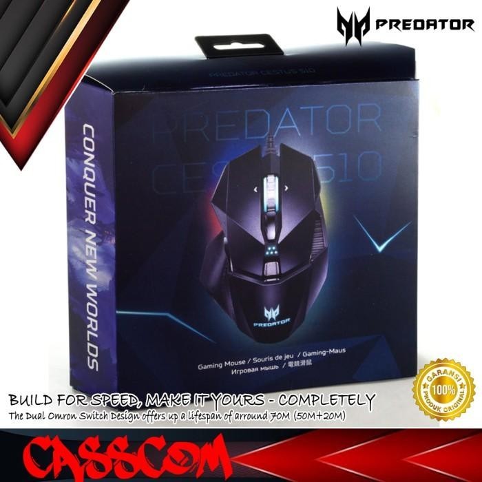 Jual Acer Predator Cestus 510 Gaming Mouse Original | Shopee Indonesia