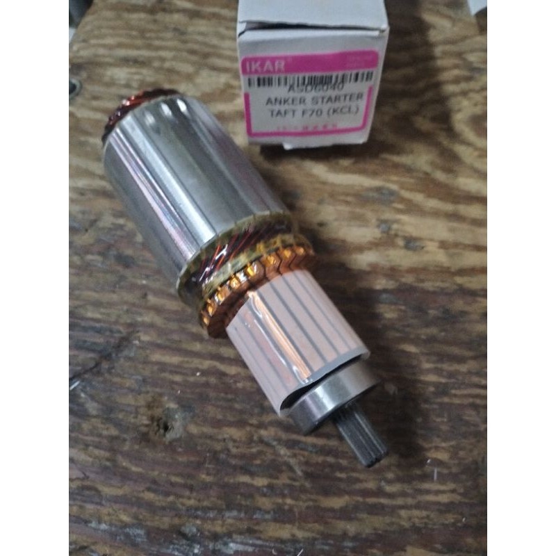 Jual armatur armature angker dinamo starter stater daihatsu taft taf gt ...