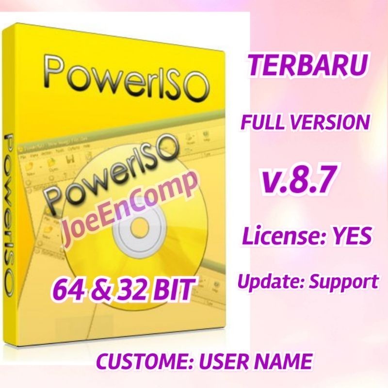 Jual POWERISO 8.7 - PowerISO 8.7 FULL VERSION - WINDOWS | Shopee Indonesia