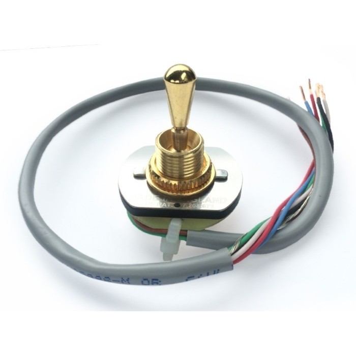 Jual NEW!!! Free-Way 3X3-07 Toggle Switch General Gold | Shopee Indonesia