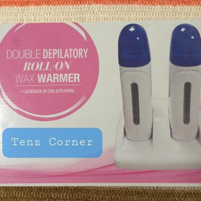 Jual Perontok Bulu Double Roller On Wax Warmer Pemanas Waxing Roll On Wax CM | Shopee Indonesia