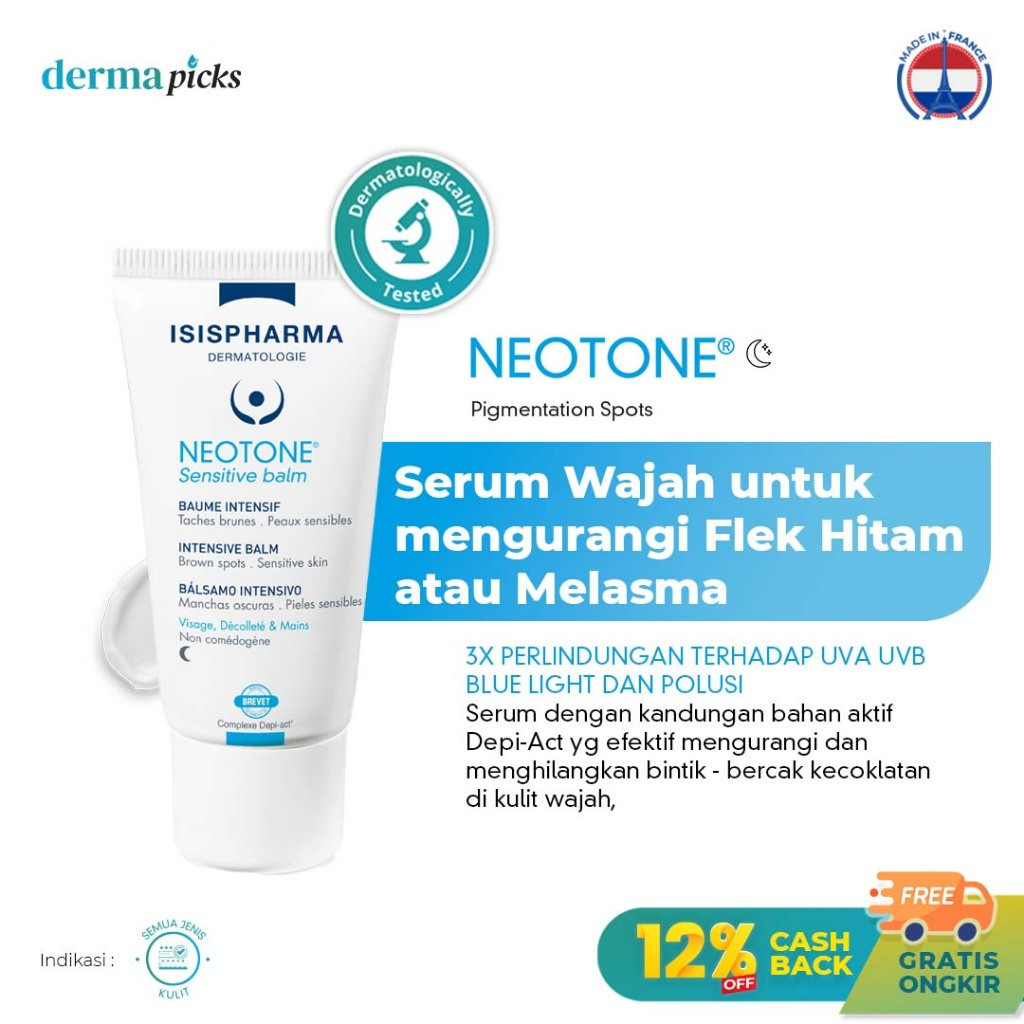 Jual NEOTONE Sensitive Balm 30 ml ISISPHARMA - Serum Kulit Kusam & Flek ...
