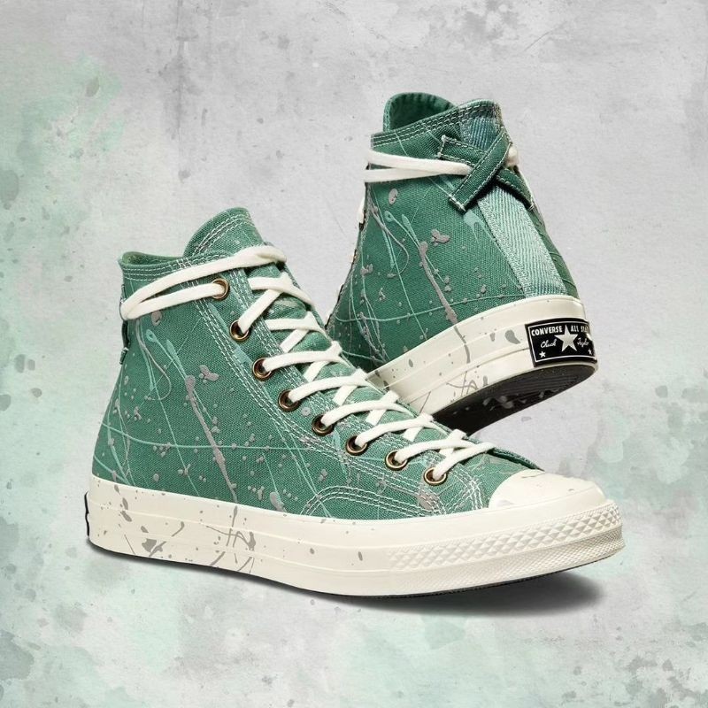 Jual Converse Chuck 70 Hi Paint Splatter Admiral Elm Herby ( A06540C ...