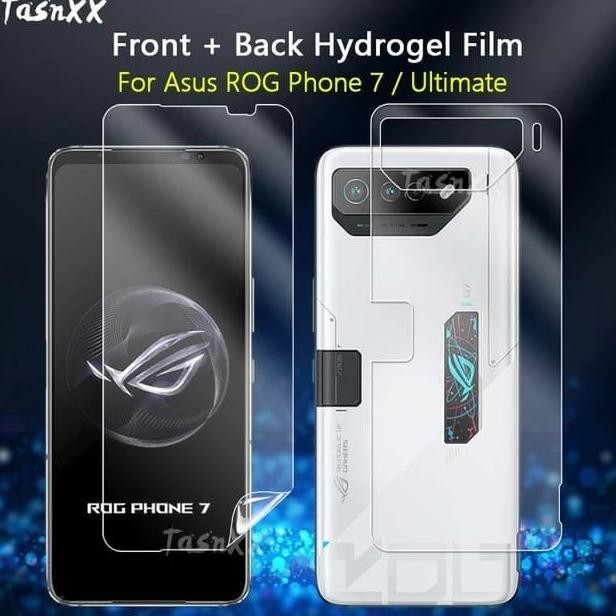 Jual Hydrogel Full Body Asus Rog Phone 7 Front & Back Case_Official ...