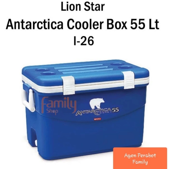 Jual Cooler Box es Antartica Lion Star 55 Lt I-26 Cool Box Tempat Es ...
