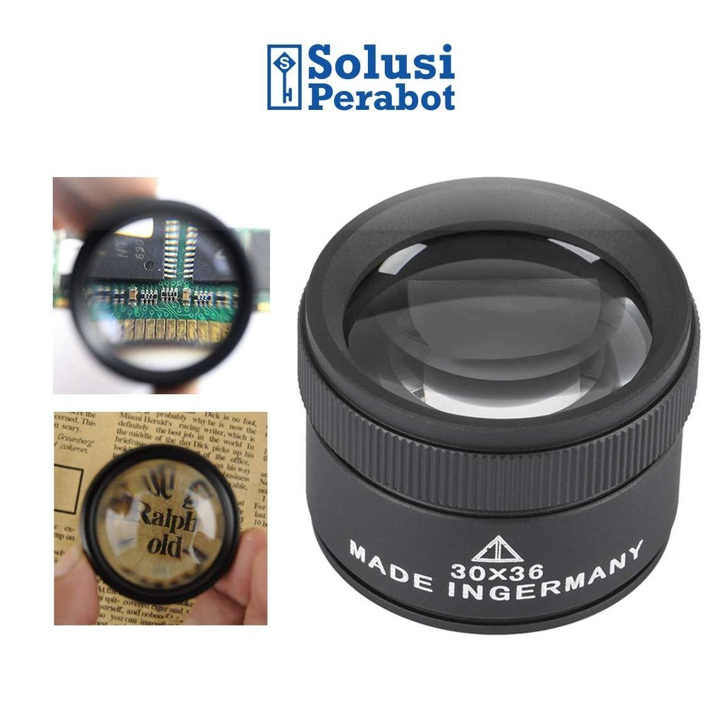 Jual Kaca Pembesar 30x AB86 SP / Lup Lensa Magnifier Handheld ...