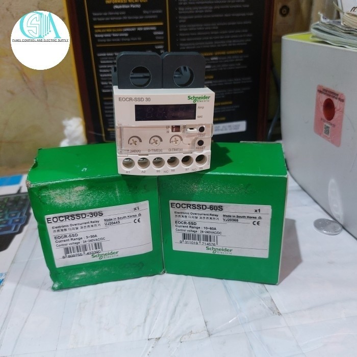 Jual Ready Schneider Eocrssd 30S Eocrssd-60S 05S Digital Over Current Relay 220V Best Seller ...