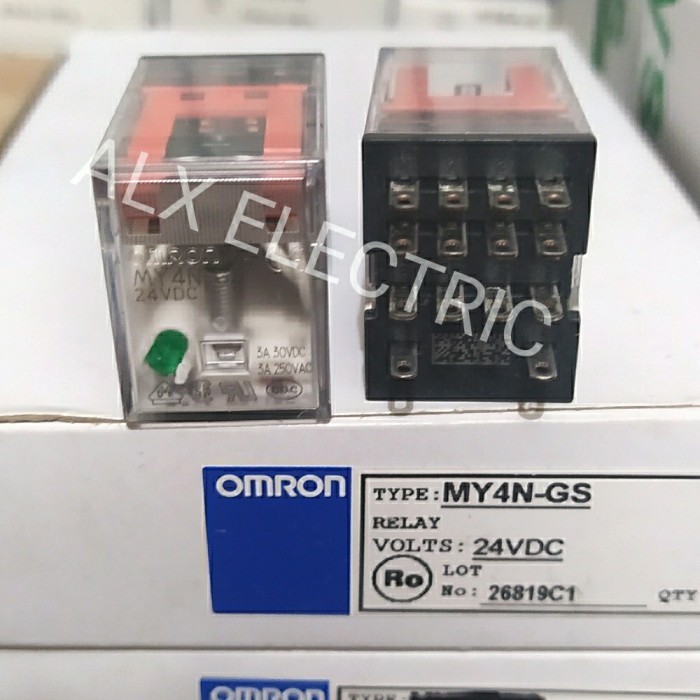 Jual Asli Relay Omron My4N Gs 24Vdc 14Pin Original Murah | Shopee Indonesia