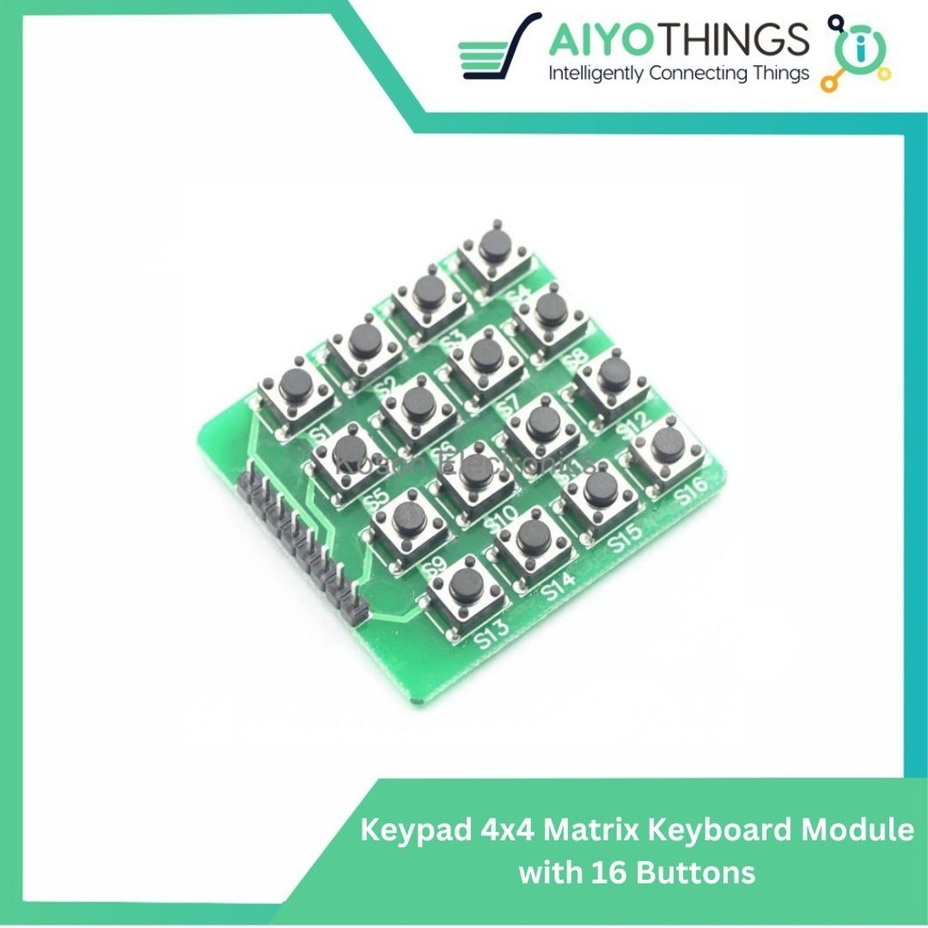 Jual Br864 Keypad 4x4 Matrix Keyboard Modul With 16 Buttons Arduino 6883