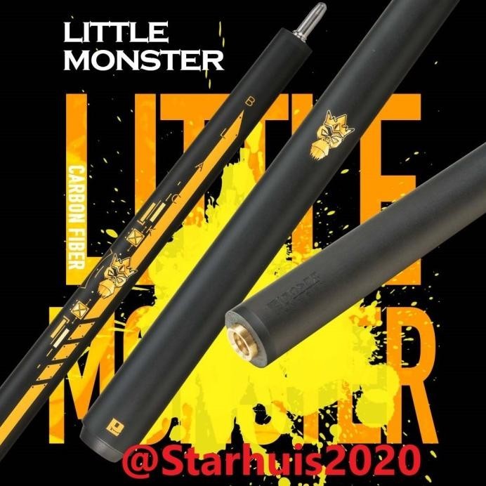 Jual TERBAIK HEIDAN LITTLE MONSTER BLACK GORILLA JUMP/BREAK CUE STIK ...